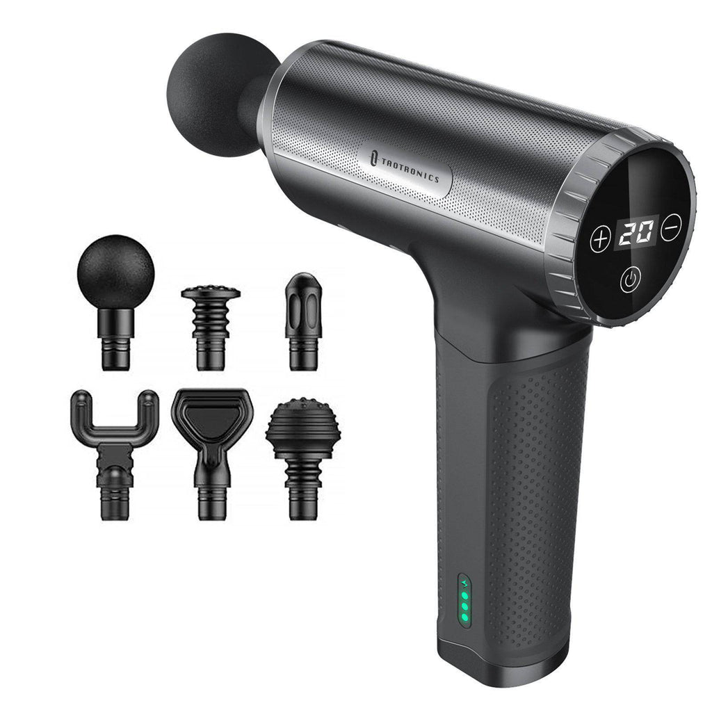 Massage Gun, Portable Deep Tissue Percussion Massager with 20 ...