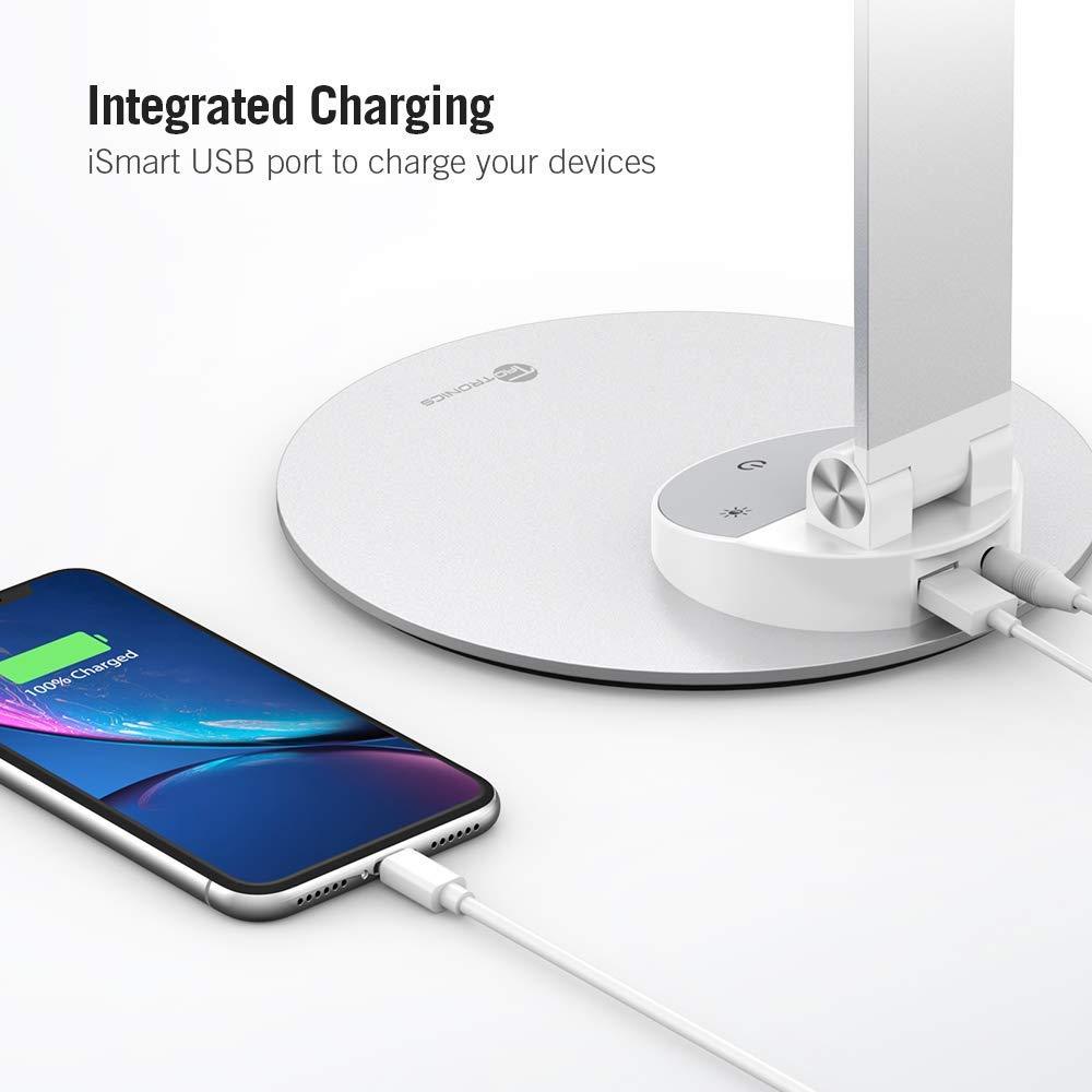 TaoTronics LED Desk Lamp Office Light with USB Charging Port ...