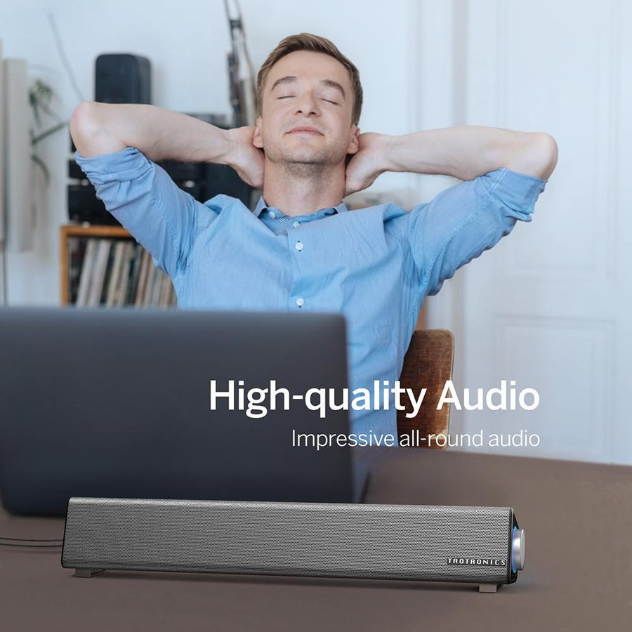 Sound Bar - Wired and Wireless Bluetooth Audio Speaker | TaoTronics